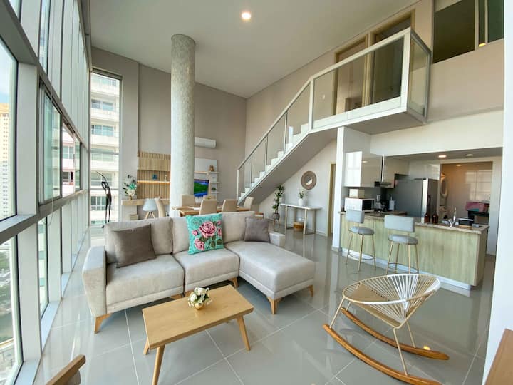 Apartamento Dúplex Vista Al Mar - Cartagena