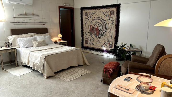 Suíte Spa Conforto - Prática E Bem Localizada - Franca