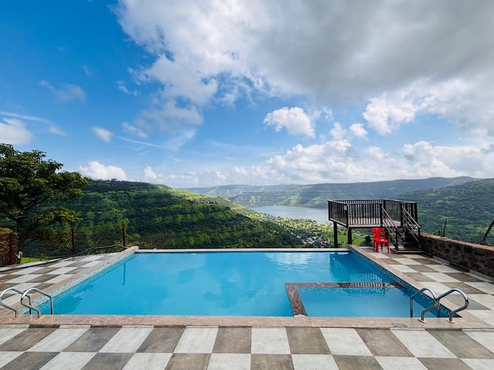 Luxuries 3bhk Premium Homestay Unblocked Dam View - Wai