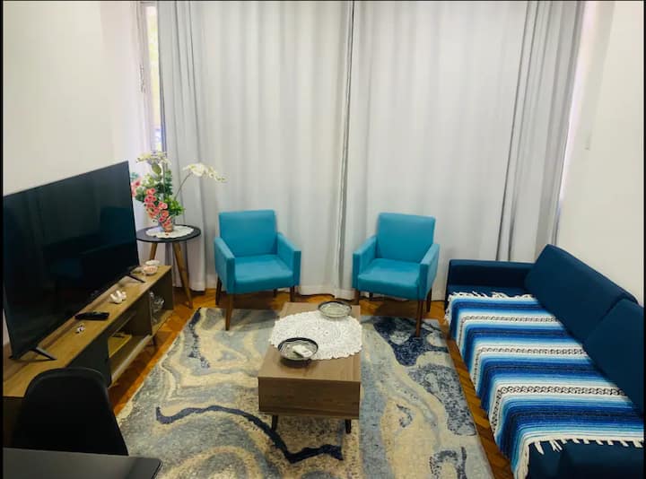 Copacabana 1 Quadra Da Praia 2 Quartos Metrô 500m - Rio de Janeiro