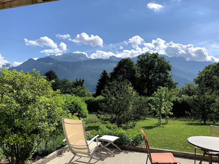 Vue Montagnes, Calme Absolu à 3mn Du Lac D'annecy - Lathuile