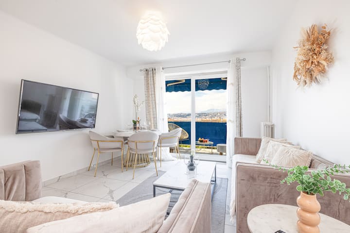 Vue Panoramique * Terrasse * Clim * 3 Personnes - Èze