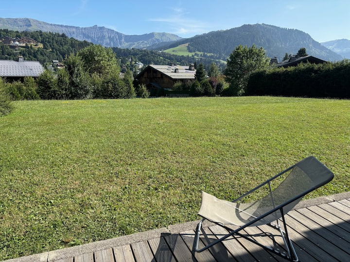 Skie Au Pied Et Village à Pied - Megève