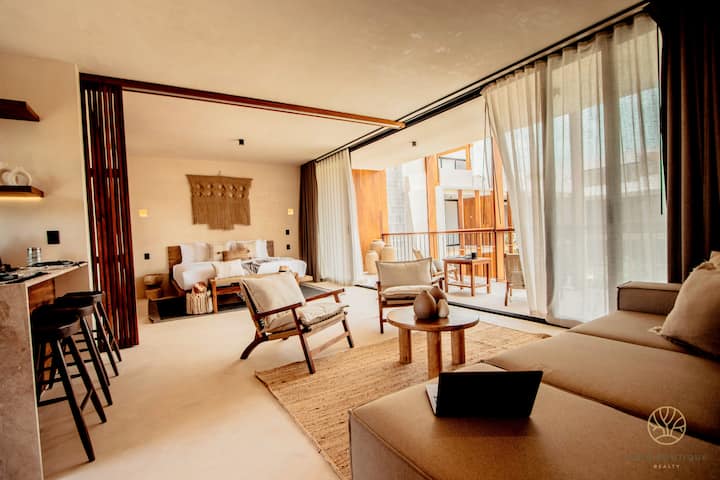 2br Rooftop Private Pool In Veleta - Tulum