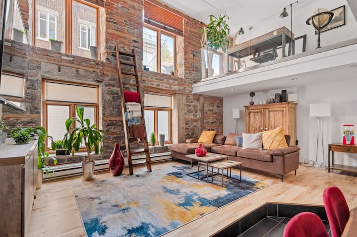 Romantic Condo Over Two Floors - Québec City