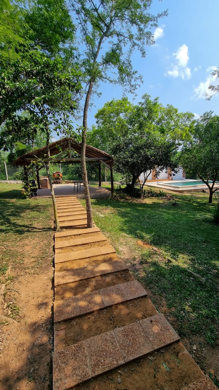 Casa Con Piscina Y Mucha Sombra - Caacupé