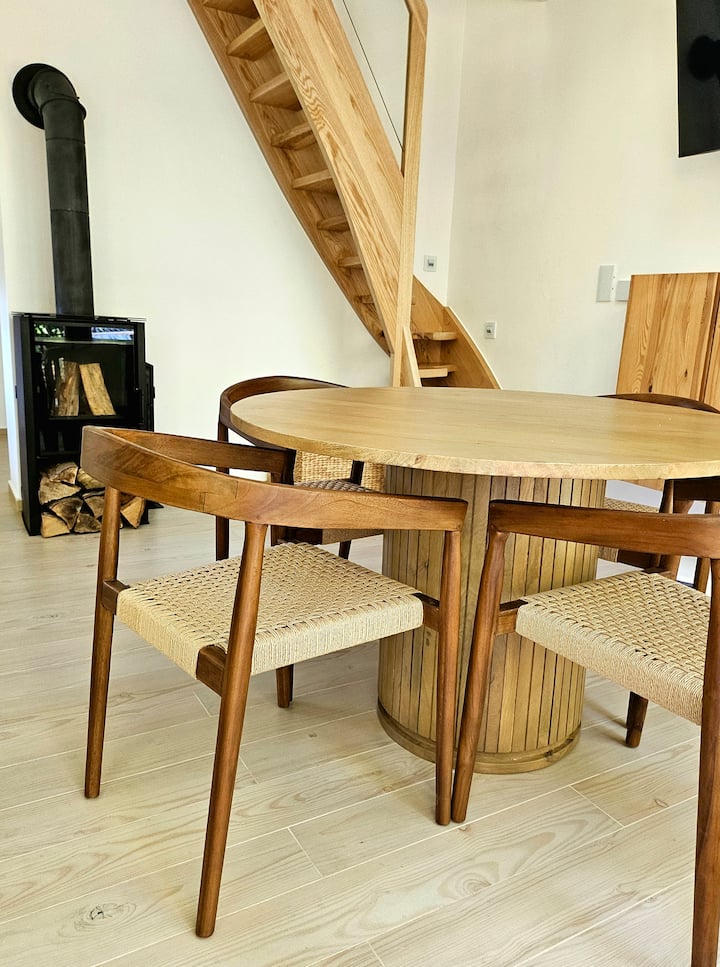 Wiejsko Przytulny Domek W Lesie Z Kominkiem - Polônia