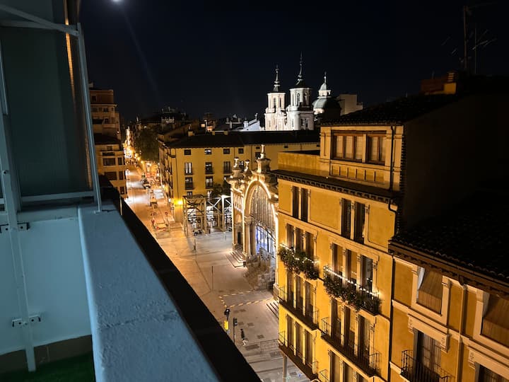 ÁTico Con Vistas Mercado Central - Zaragoza, España