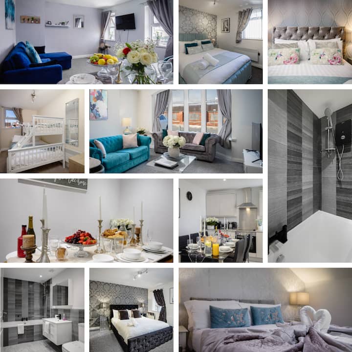 Full Private House Sleeping 50 Guests Free Parking - Blackpool