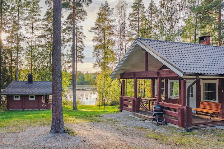 Lakeside Cabin Iltarinne In Pälkäne - Pirkanmaa