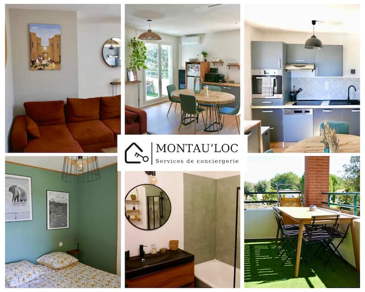 Au Country, Résidence Calme Avec Parking - Montauban