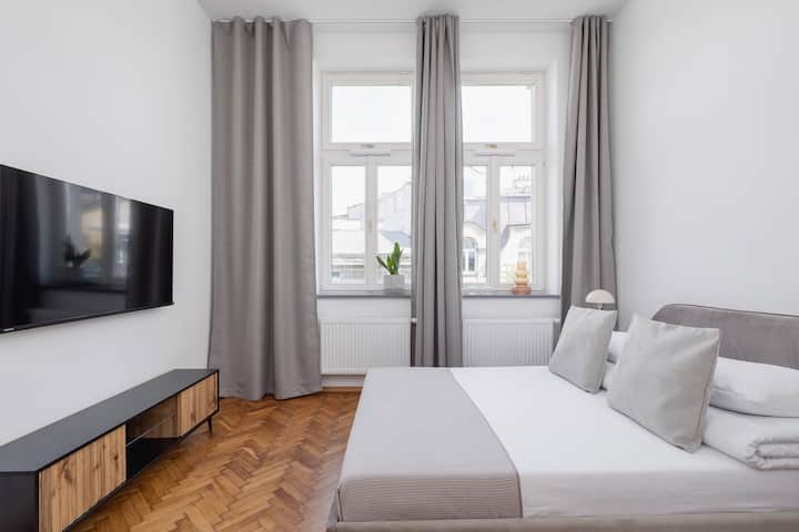 2 Bedroom Apartment With Ac - Augustiańska 1 - Krakau