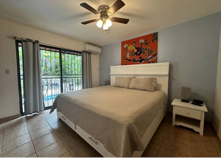 Poolside Condo With Rooftop Covered Deck! Awesome! - Playa Hermosa