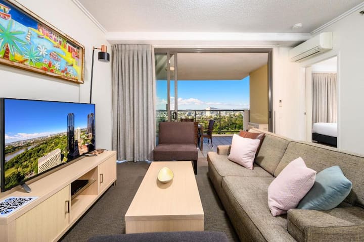 Cbd Luxury | River & Botanic Garden Views |Balcony - Brisbane