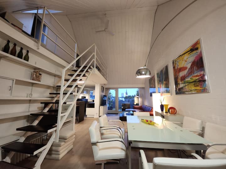 Loft-wohnung Mit Luxus-bad Und -Küche Nahe U75 - Düsseldorf