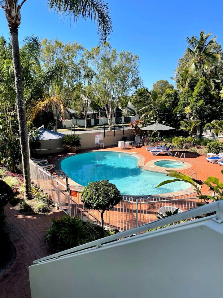 Noosaville: Private Spa & Balcony - Near The Beach - Noosa Heads