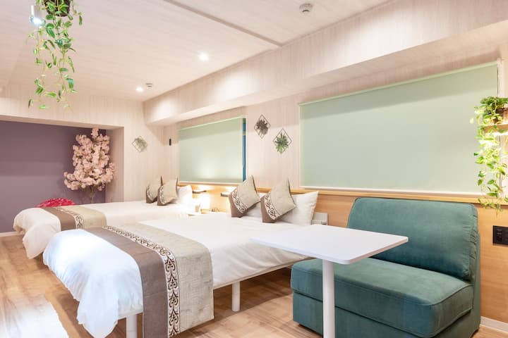 〈102〉namba/near Sta/1st Floor/shopping/50㎡/wifi - Japan