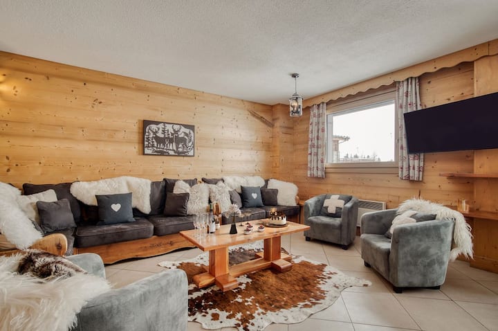 Incl. Full Board – 14 Pax + Hot Tub - Val Claret - Tignes