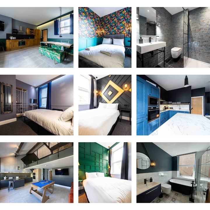Luxury Town Centre Suites Sleeping Up To 34 Guests - Blackpool