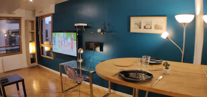 Studio Grand Confort 6mn Défense - Nanterre