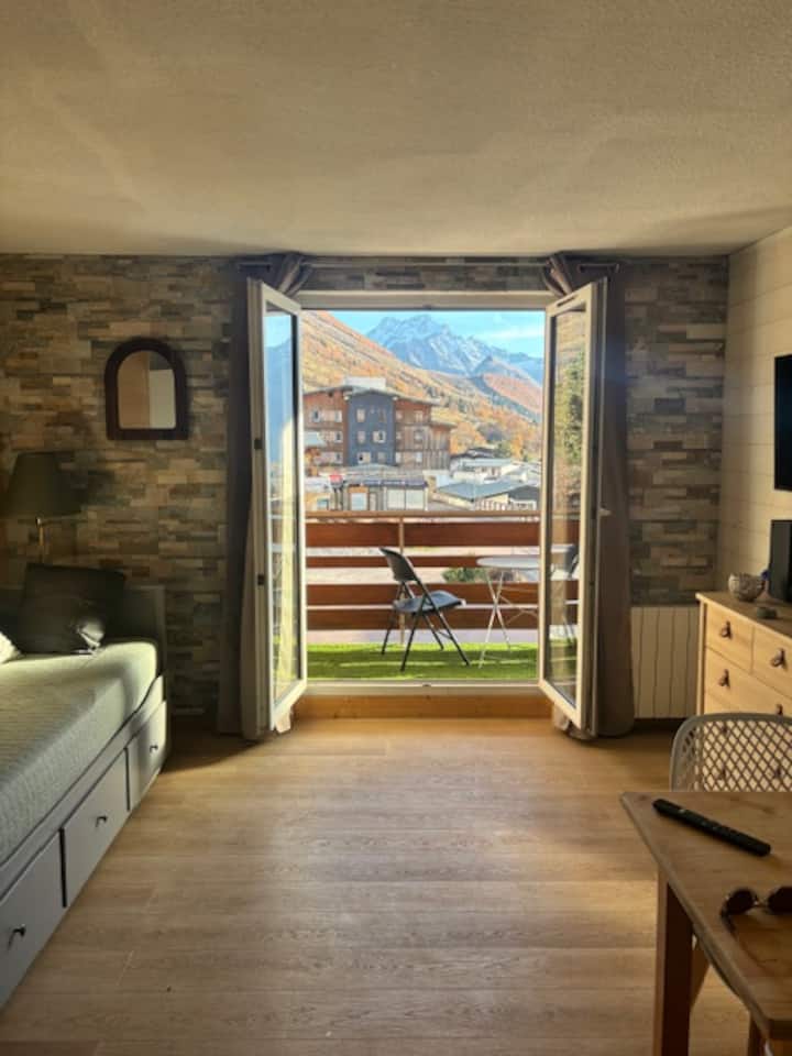 "Le Refuge"
Appartement 4/5 Pers, Pied Des Pistes - Lac du Plan