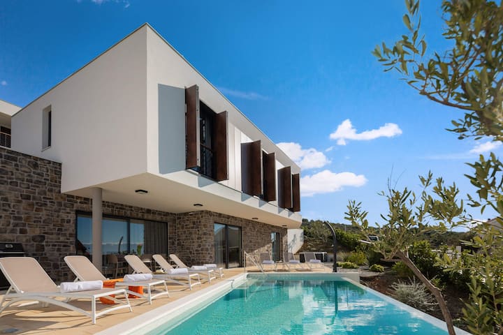 Modern Villa With Great Sea View-my Luxoria Villas - Primošten