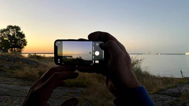Vårt Hus På Aspö Med Havet Framför Vardagsrummet - Karlskrona