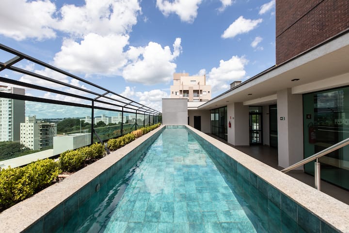 Apto Confortável, Até 3 Pessoas. Prédio C/ Piscina - Ribeirao Preto