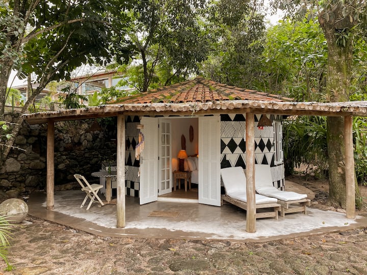 Cabana -9- Romantica Em Maresias - Frente Ao Mar - São Sebastião