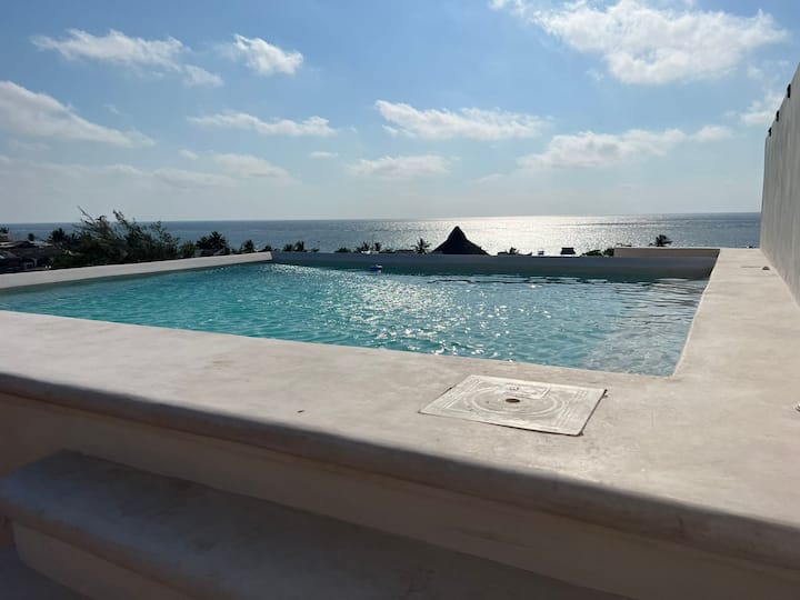 Departamento Con Céntrico , Cerca Del Mar - Puerto Morelos