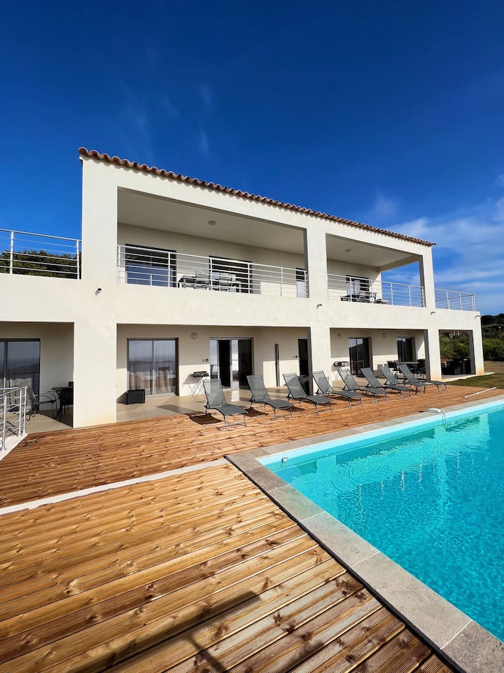 Grande Villa 10 Chambres Cargese - Piana