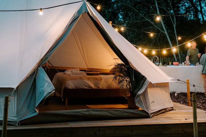 Glamping Tent Met Privé Hottub - Nieuwpoort