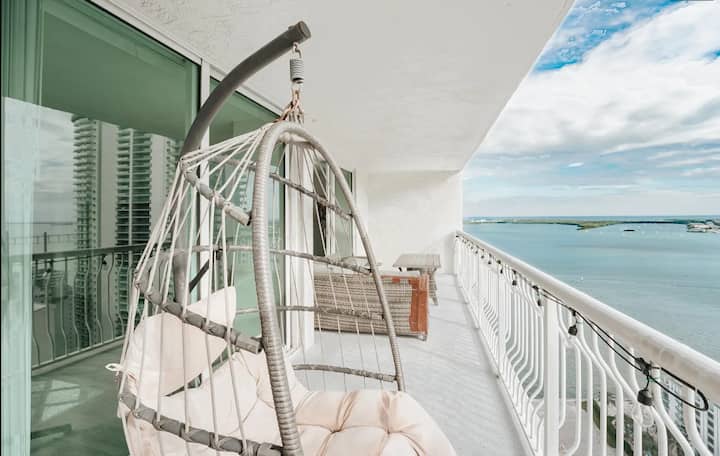 Ocean Views Free Pool Gym Hotub - Miami