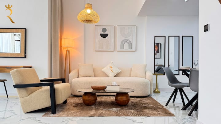 Oasis Grove 2br | Near Airport - Pool Access. - Abu Dhabi