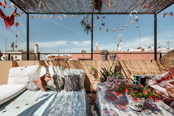 Wonderful Rooftop Apartment With View To Las Setas - Sevilla