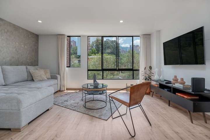 Ep| Central Apt W/dryer, Modern Design, Dishwasher - Medellín