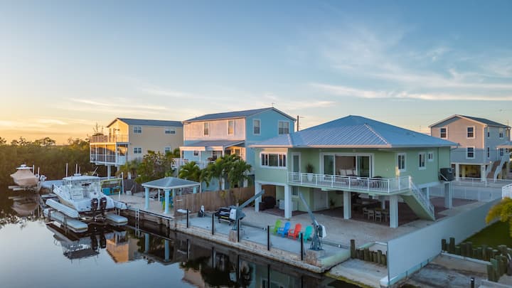 Keys Home, Boat Slip + Golf Cart - Key Largo