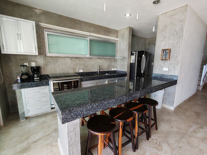 Casa Paloma Frente Al Mar En Puerto Morelos - Puerto Morelos