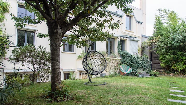 Grande Maison Confortable à 300 M Du Métro - Nation - Paris