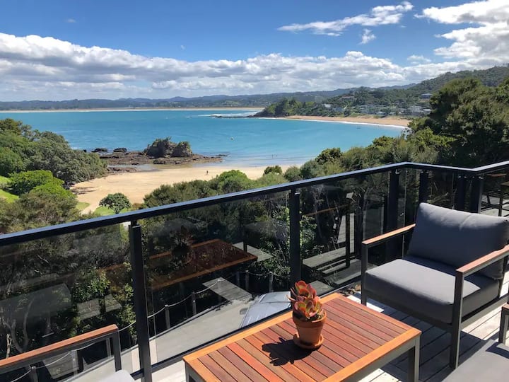 W91: Stylish, Modern, Beach View - Tutukaka