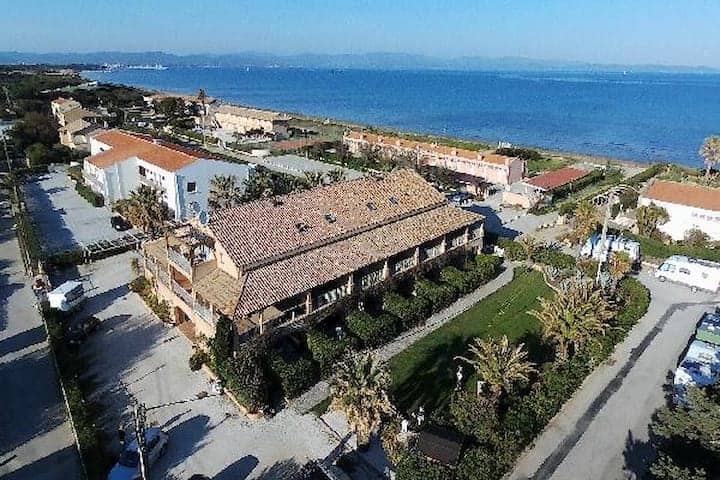 Appt 5/6 Pers 30m De La Plage La Bergerie Climwifi - Porquerolles