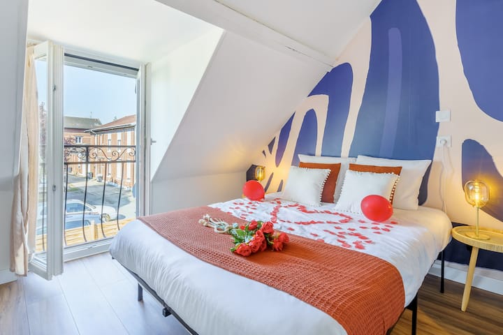 Saint-just Maisonette Parking Privé Jardin - Oise