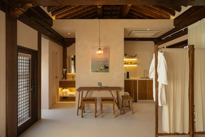 스테이오온 - 수온(전용야외온수풀, 조식, 바베큐, 2인) - Gyeongju-si