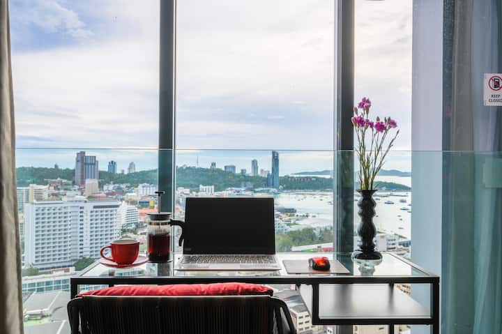 Edge Pattaya Sea View/high Floor - パッタヤー