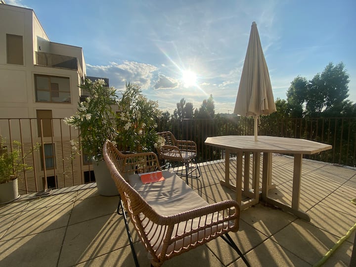 Penthouse 3 Pièces Près De Paris - Bobigny