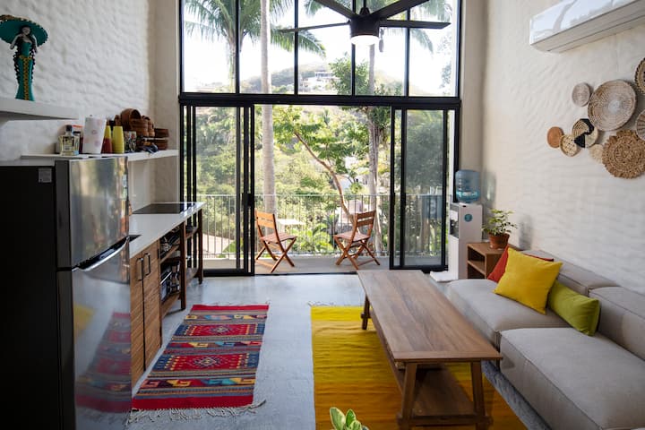 Bright, Open, Clean Space Blocks From It All - Sayulita