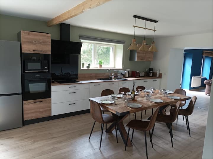 Charmante Grange Au Calme - Auvergne