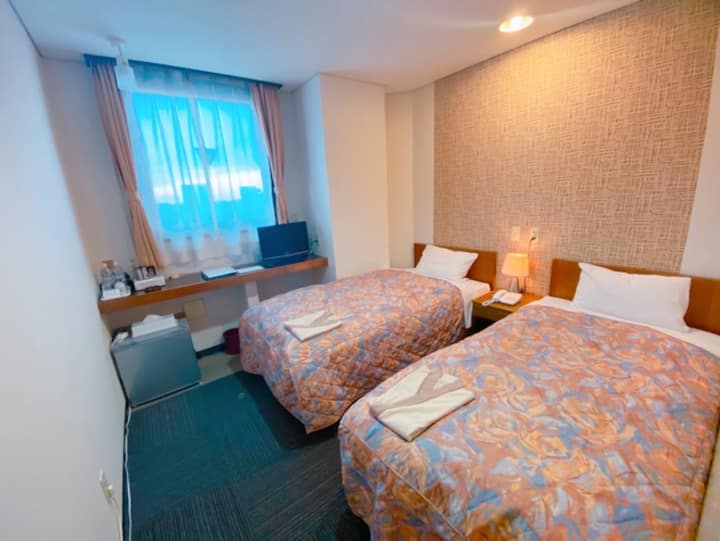 【Free Breakfast!】twin Room (Smoking) /2 Ppl - Mito