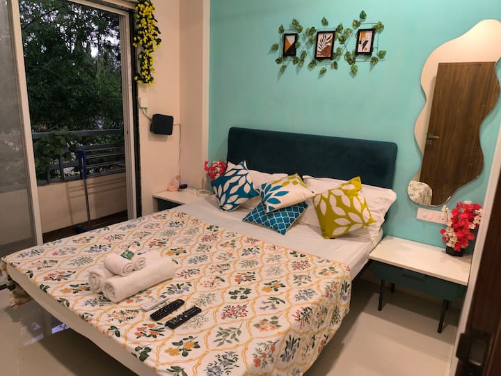 Orraica | Entire 1rk |Garden View| Washing Machine - Indore