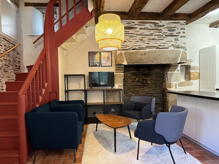 Maison De Caractère – Cocon Au Cœur Du Village - Rochefort-en-Terre